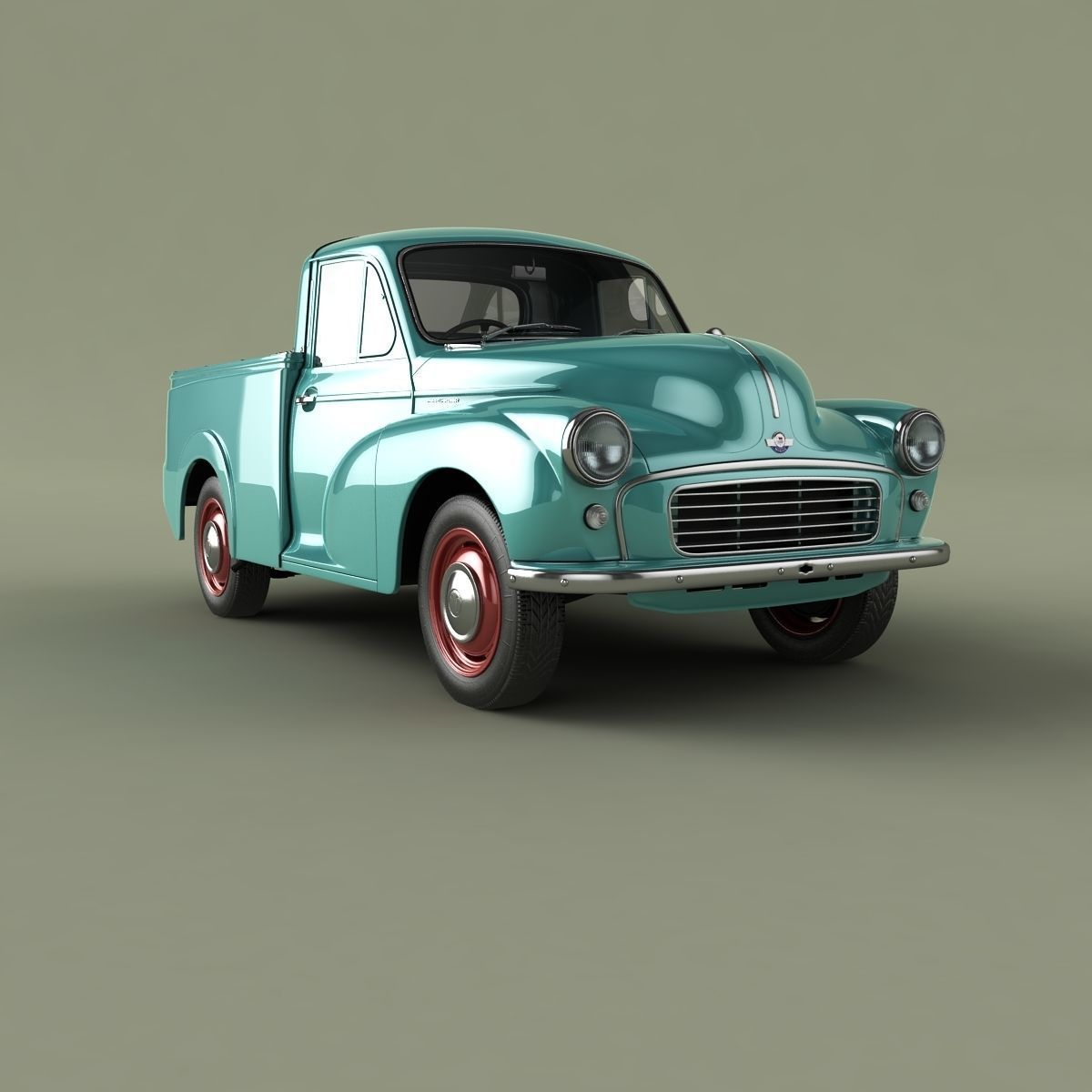 Morris Minor 1000 Pickup 3D model | CGTrader