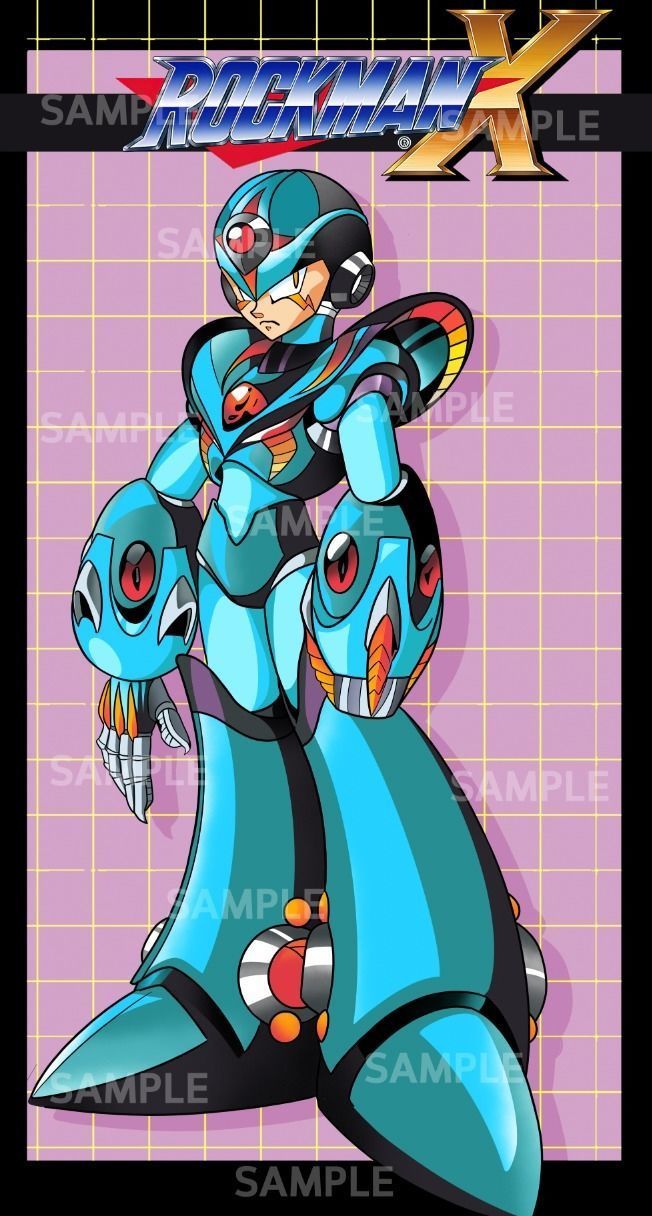 Return X Rockman Rock Punch megaman 3D model | CGTrader