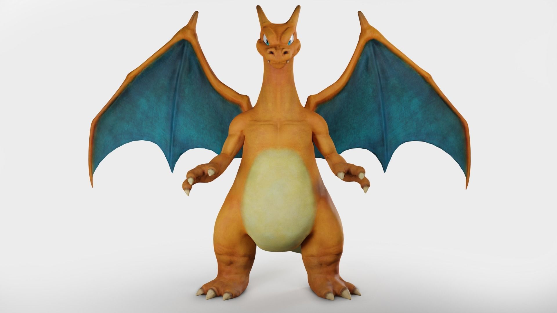 Charizard 3D model rigged | CGTrader