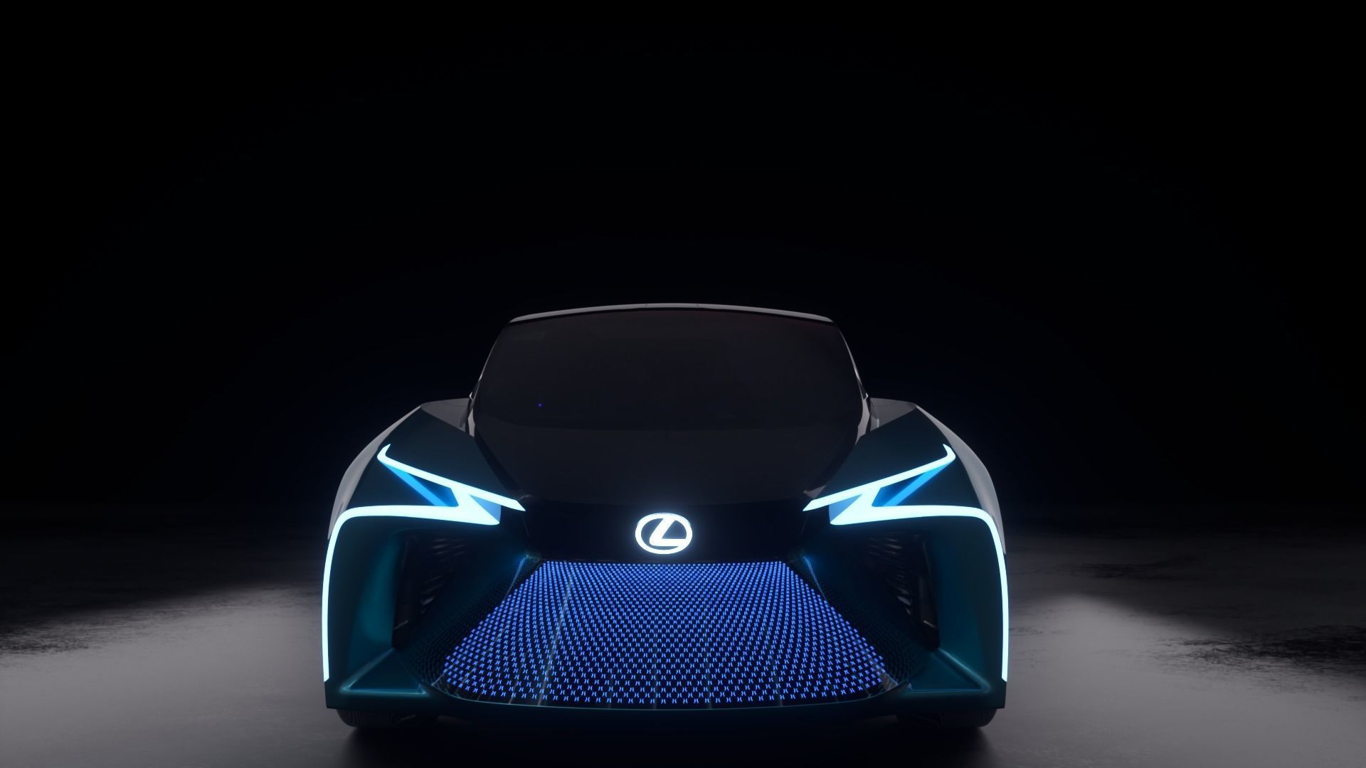 LEXUS LF-30 electric concept car model made by C4D OCtane 3D model ...