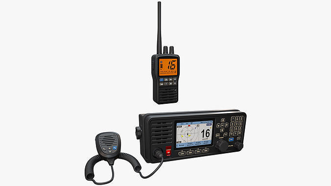 VHF Radios Collection | CGTrader