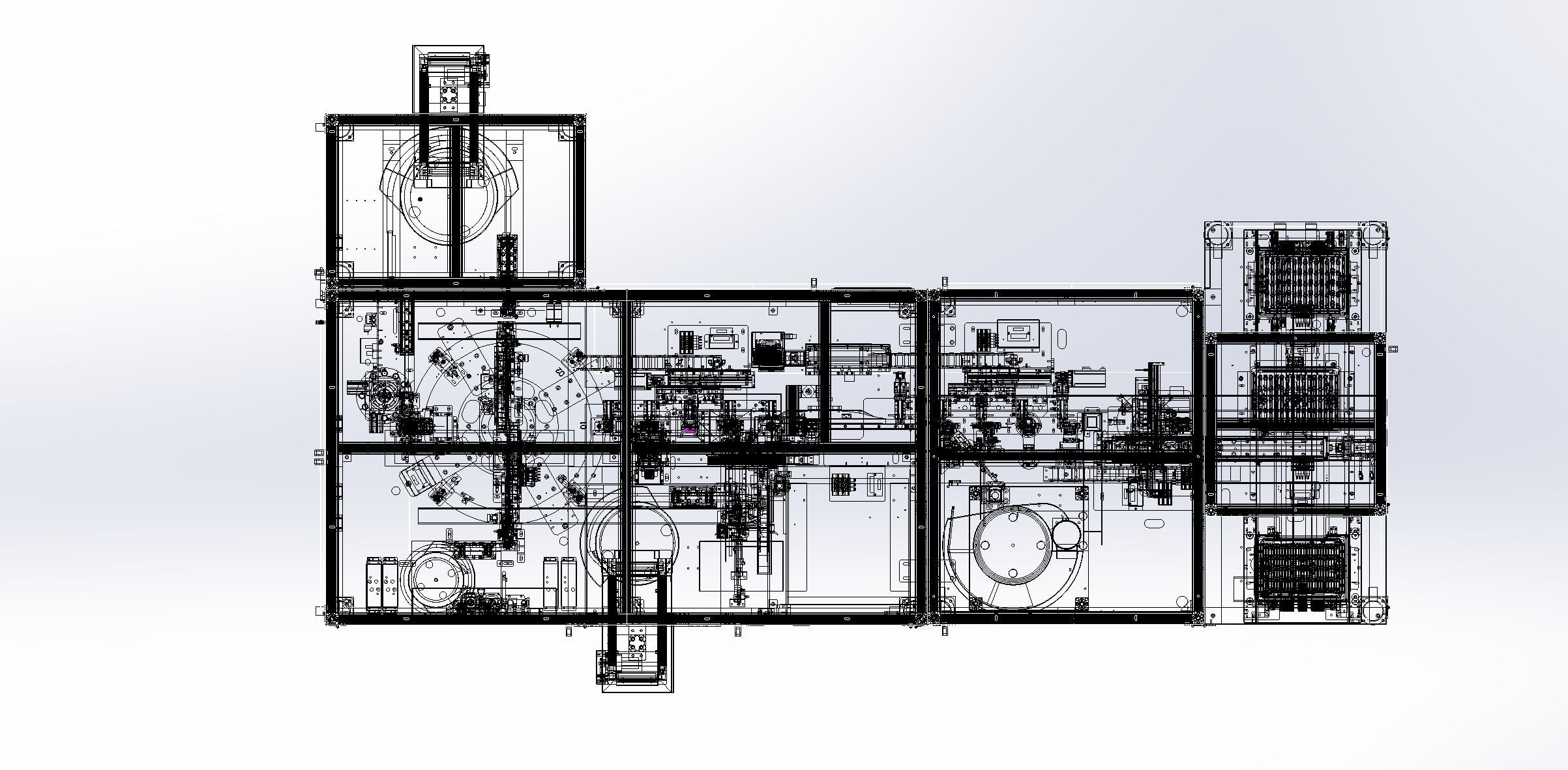 Tray curing automatic loading and unloading machine 3D model | CGTrader