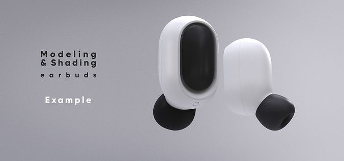 3D Earbuds xiaomi airpods free 3D model | CGTrader