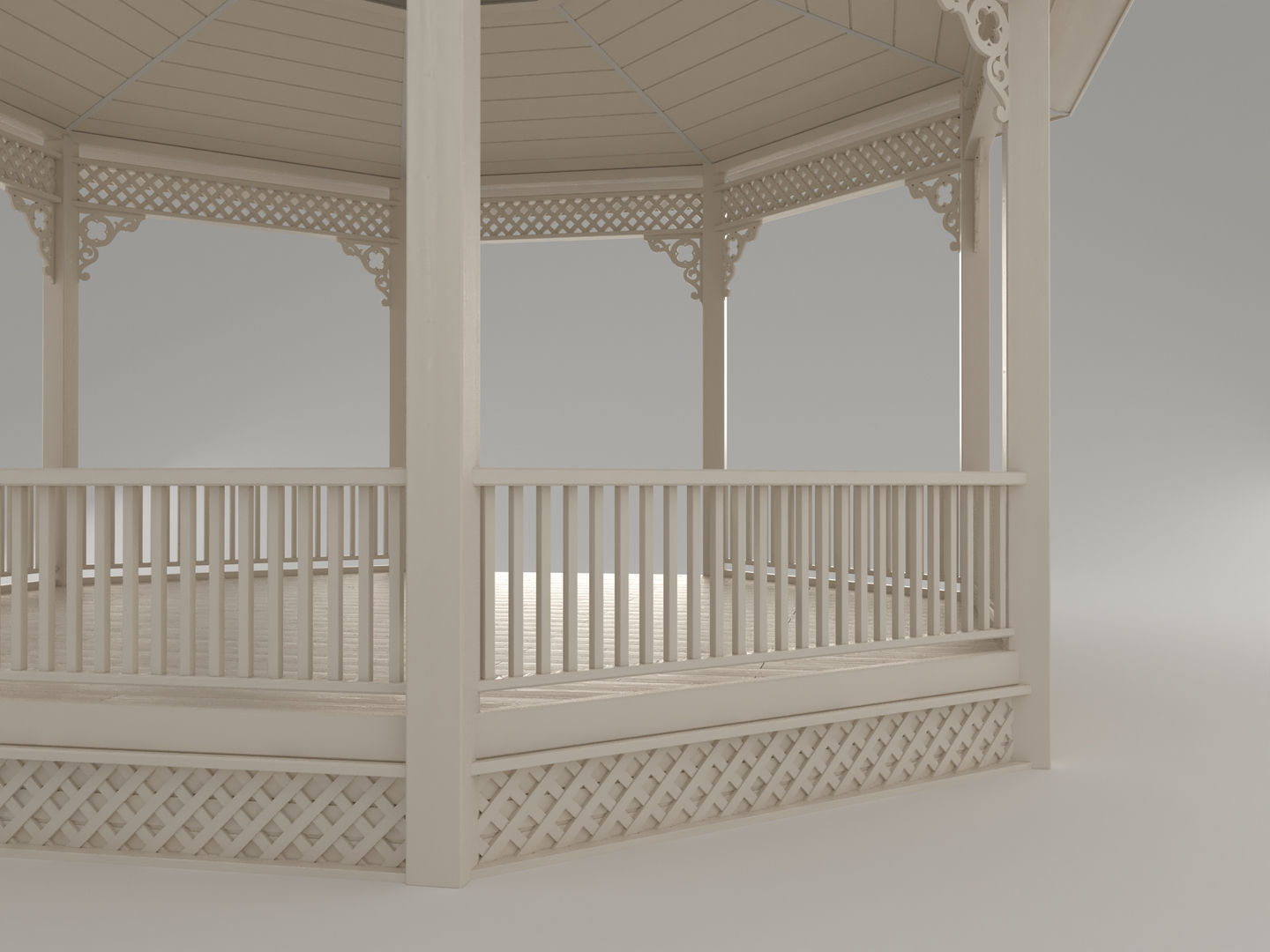 Gazebo 3D model | CGTrader