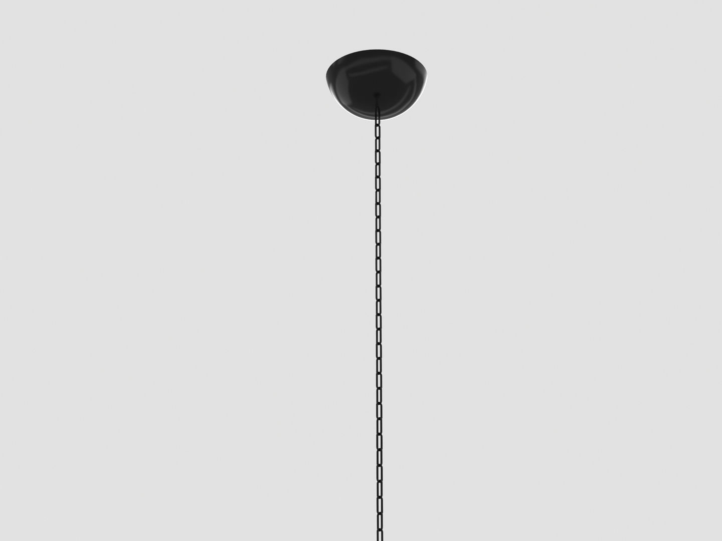 Industrial Black Hanging Chain Light 3D model | CGTrader