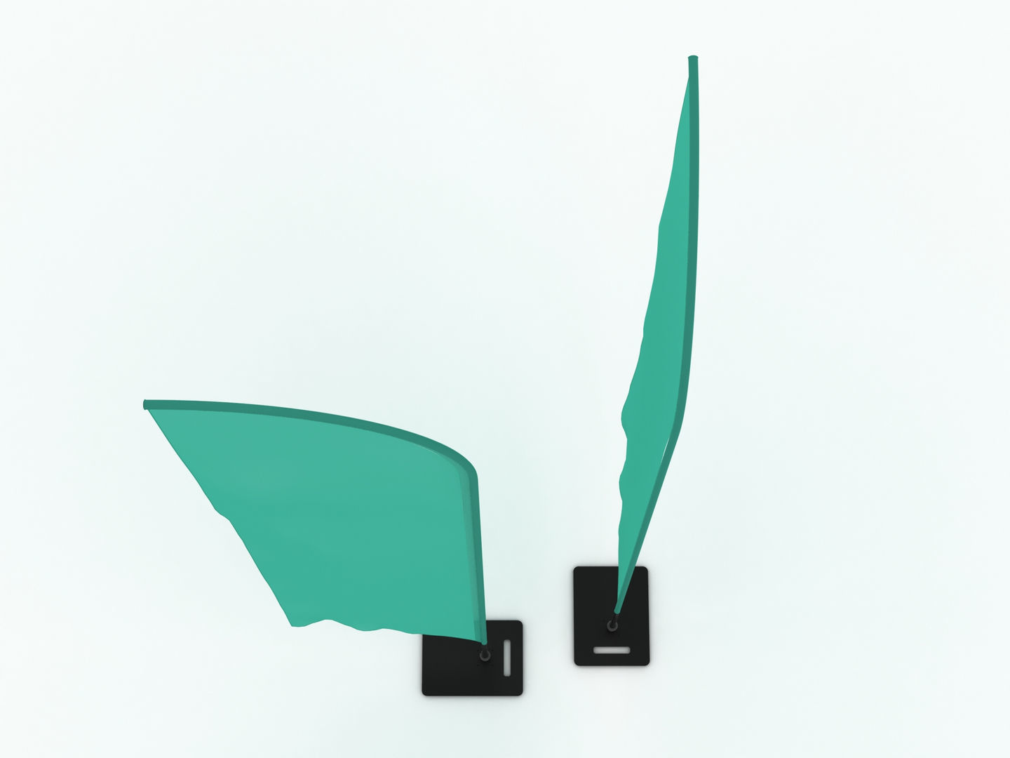 Feather Flag Banner 3D model | CGTrader