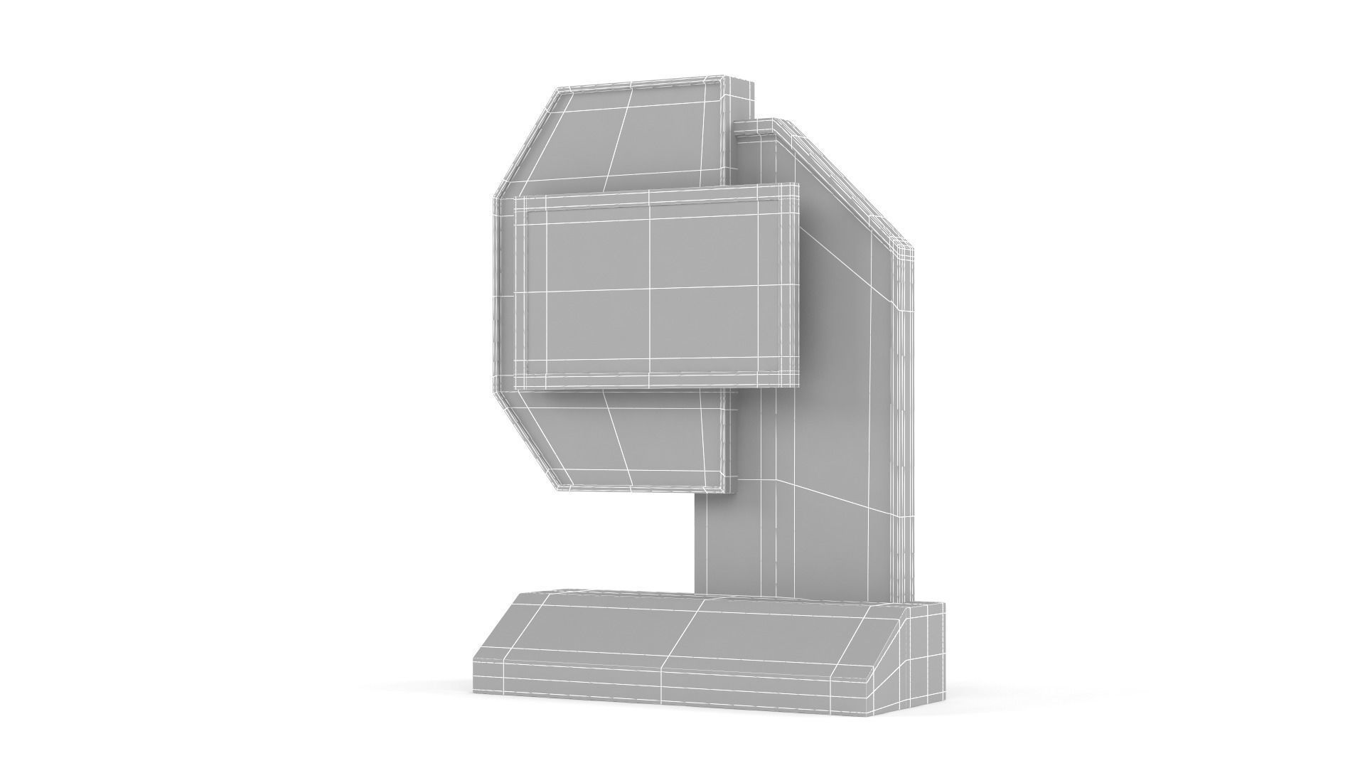 LCD Screen Stand 3D model | CGTrader