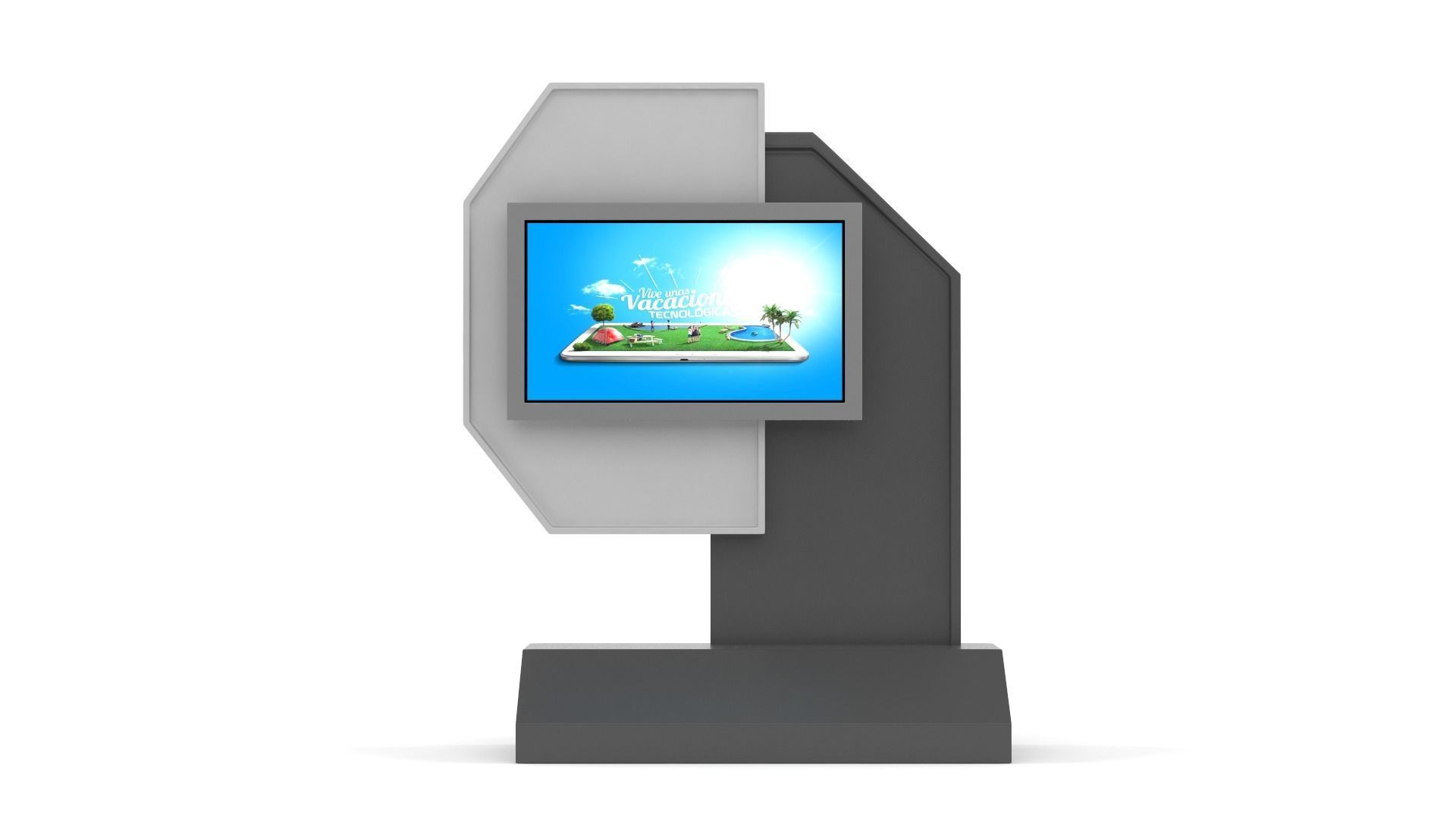 LCD Screen Stand 3D model | CGTrader