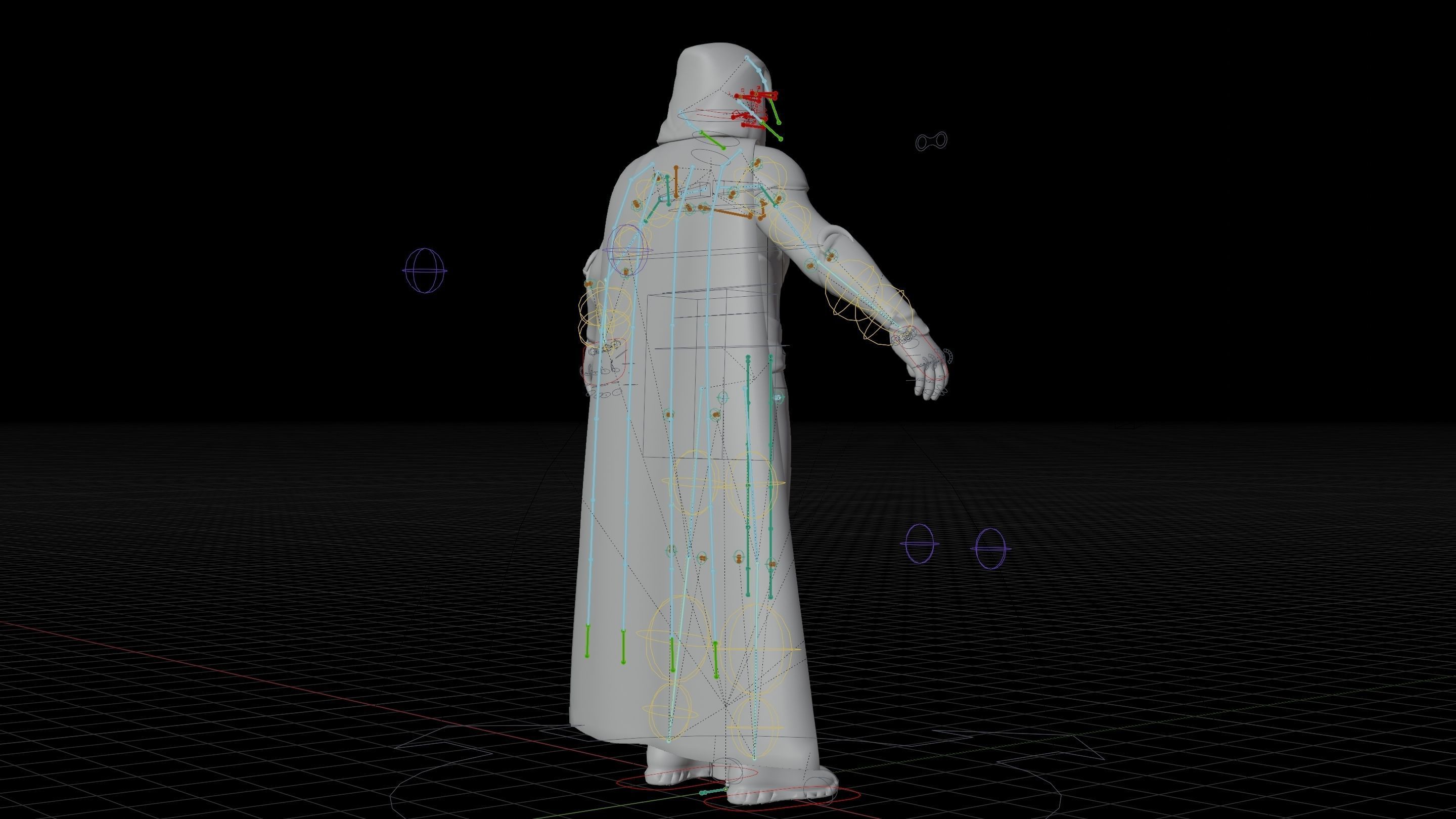 3D model Moon Knight IK RIGGED VR / AR / low-poly | CGTrader