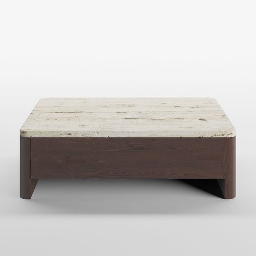 tokio small table with drawer by Arflex 3D model | CGTrader
