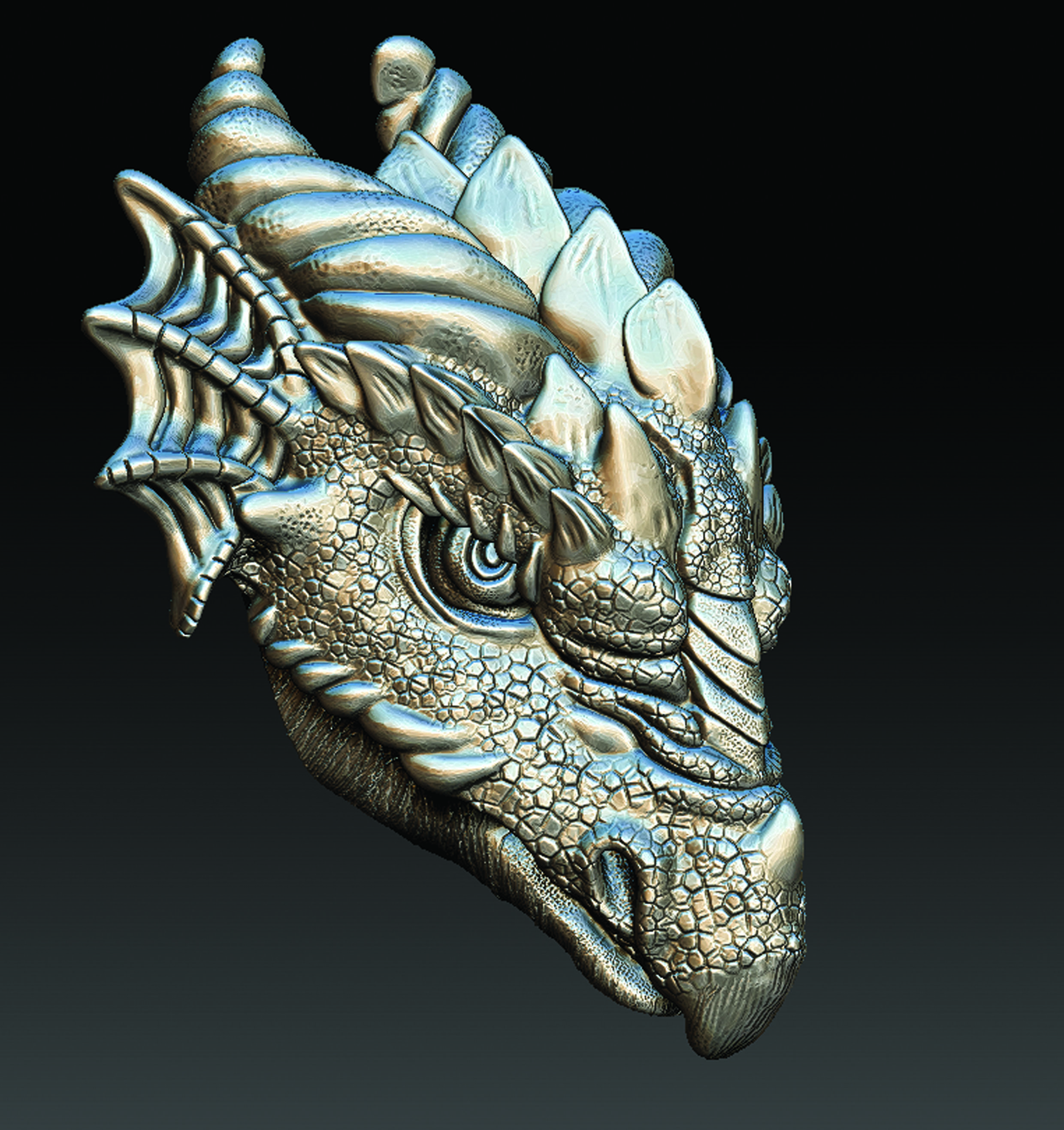 dragon 3D model 3D printable | CGTrader