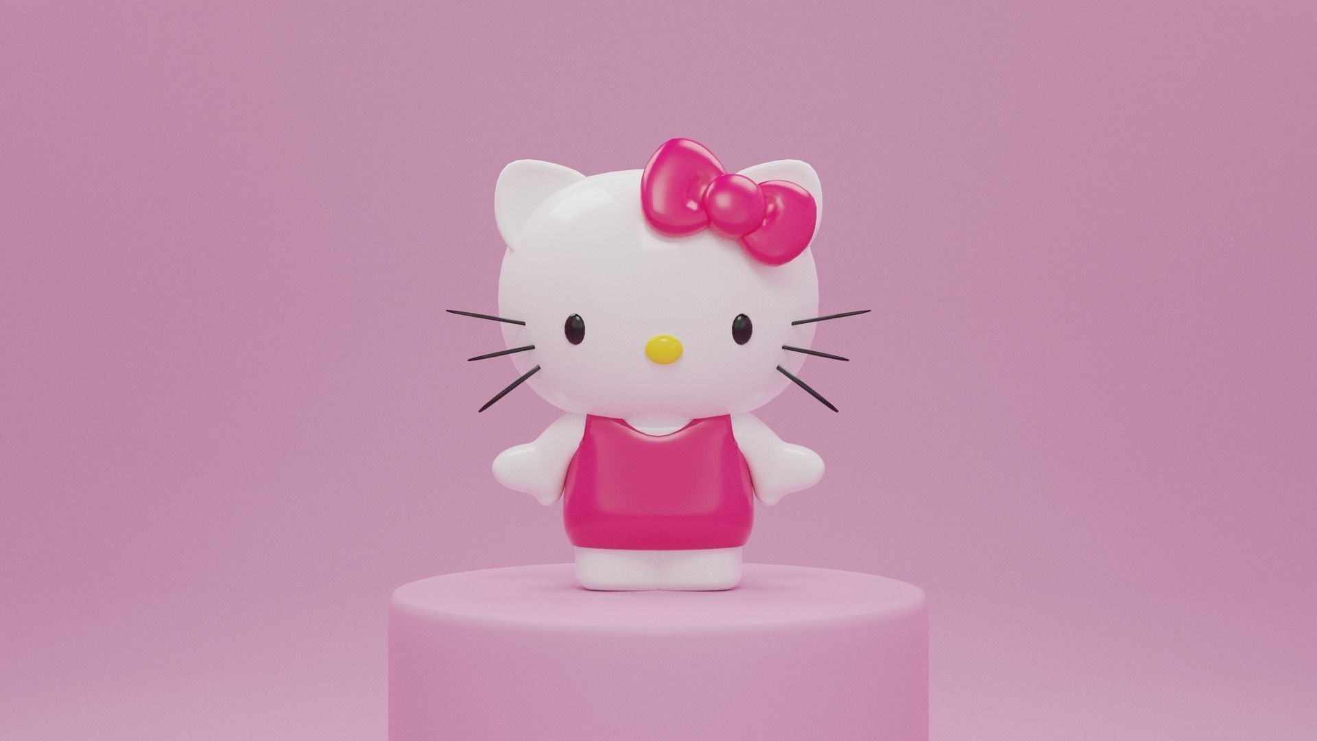 Hello Kitty 3D model | CGTrader