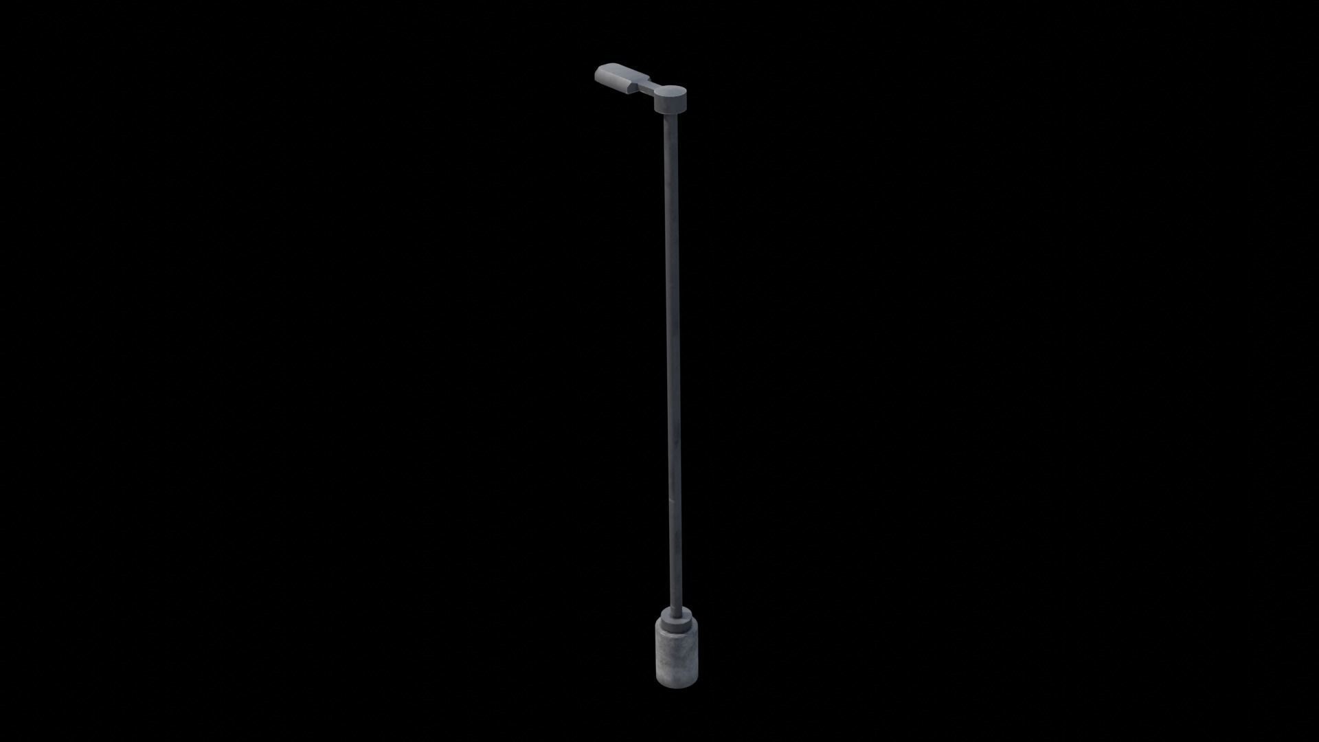 3D model Urban Street Light Pack with 4K Texture Sets VR / AR / low ...