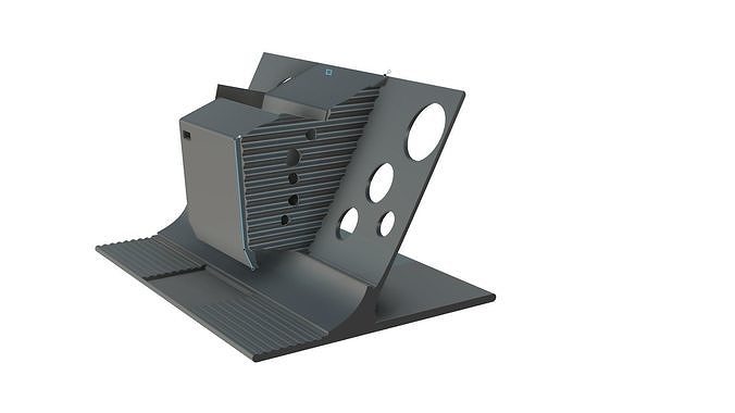 DESKTOP CASE FOR MINI PC FREE 3D model | CGTrader