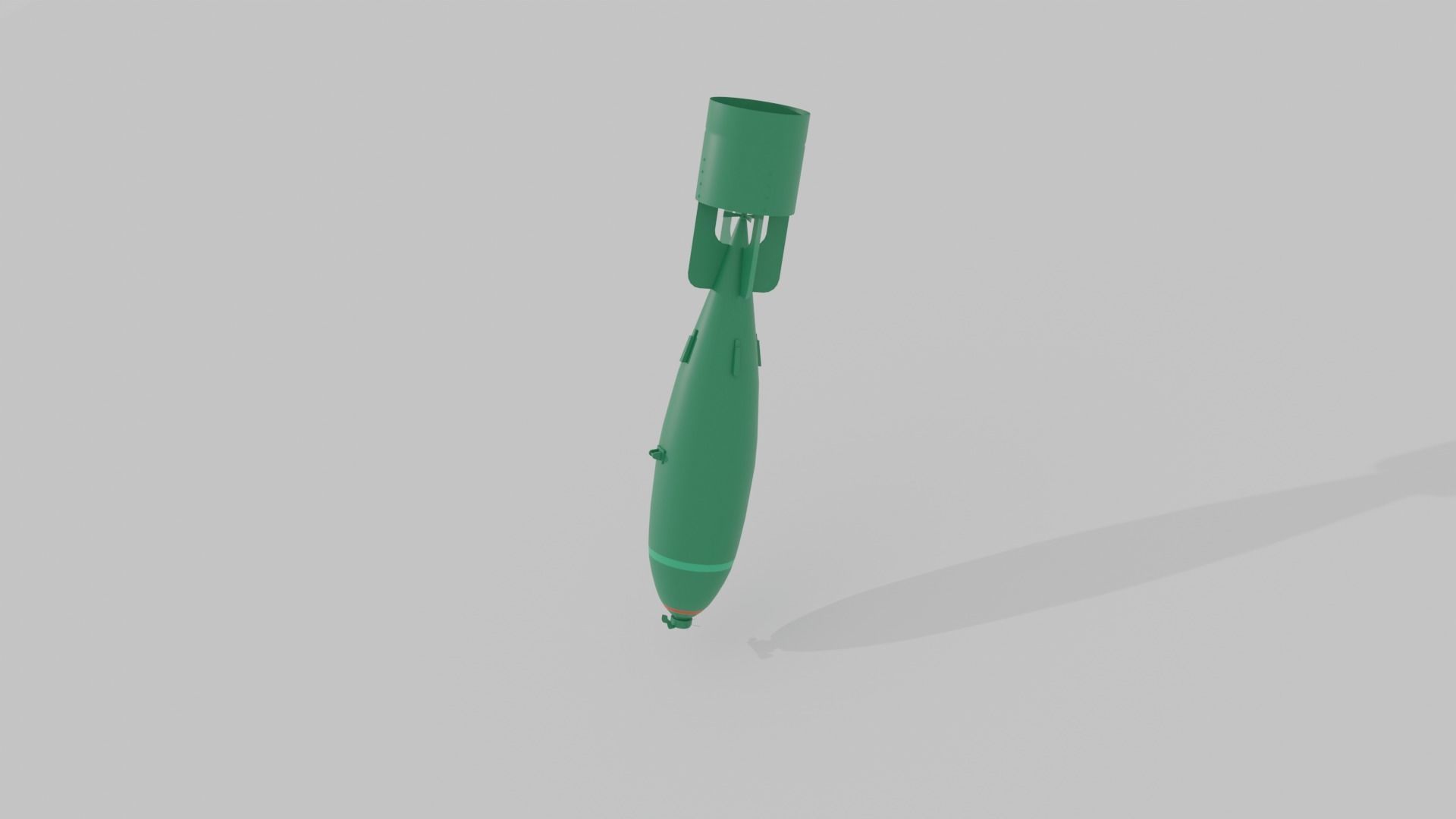 3D model British Explosive Ordnance General Purpose 500lb Bomb Mk IV VR ...