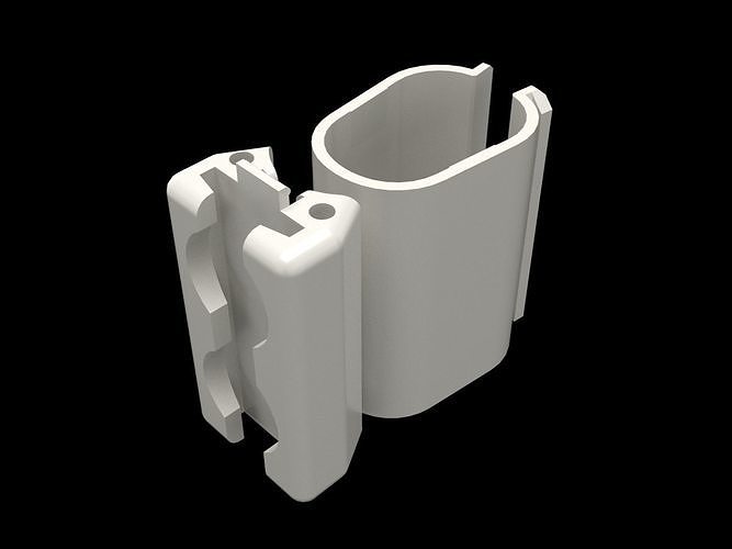 Nasa clamp 3D model 3D printable | CGTrader