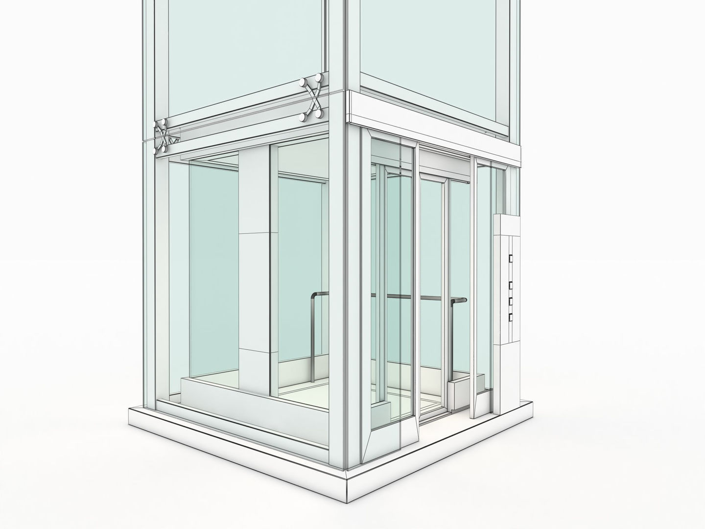 Elevator 3D model | CGTrader