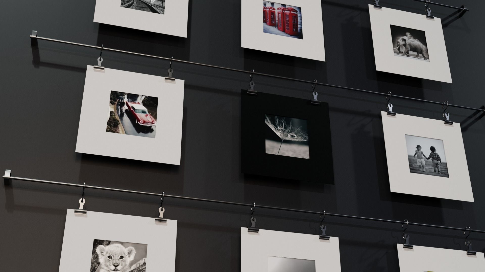 Photo Wall Deco free VR / AR / low-poly 3D model | CGTrader