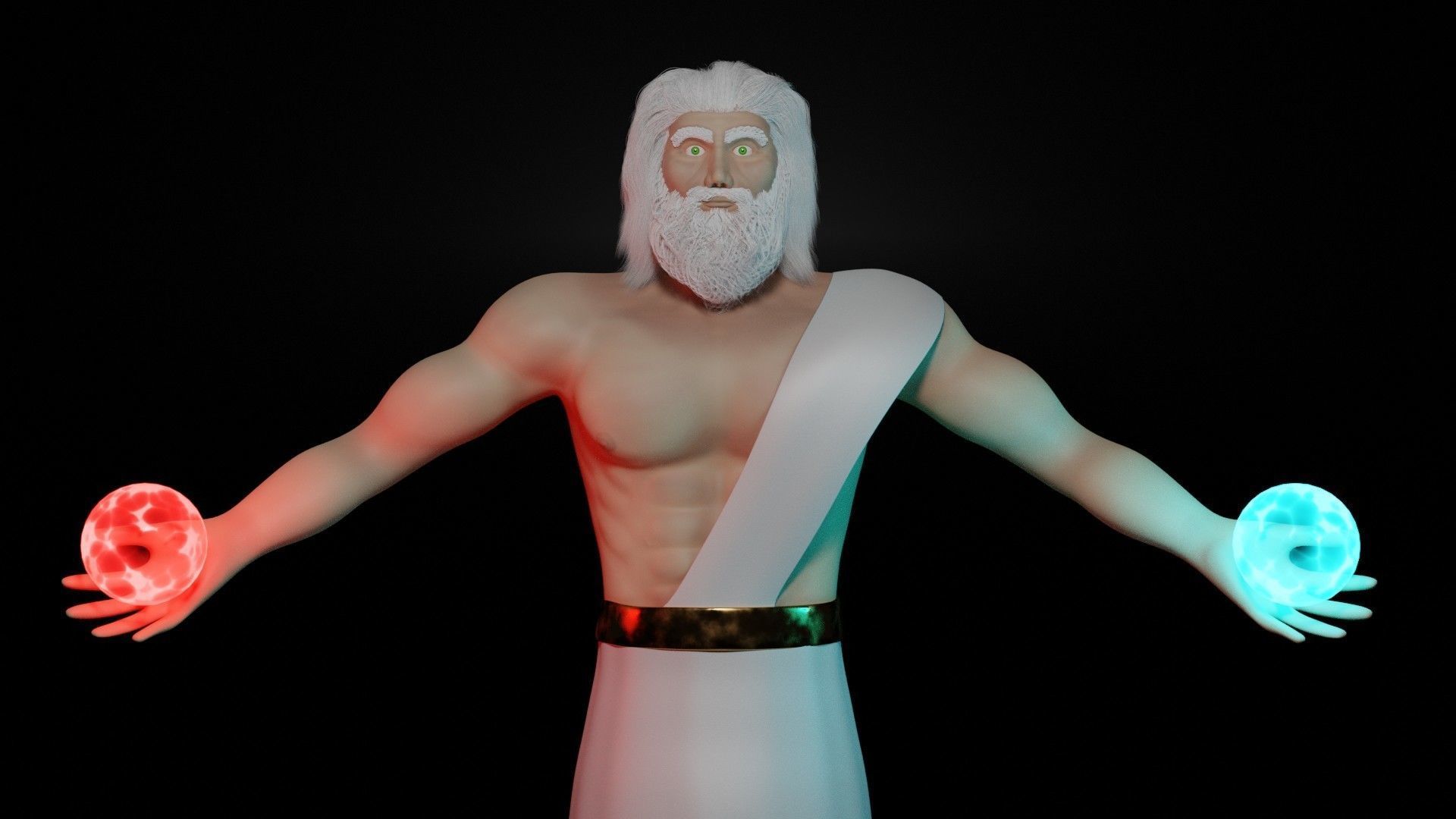3D model ZEUS 3D Model VR / AR / low-poly | CGTrader