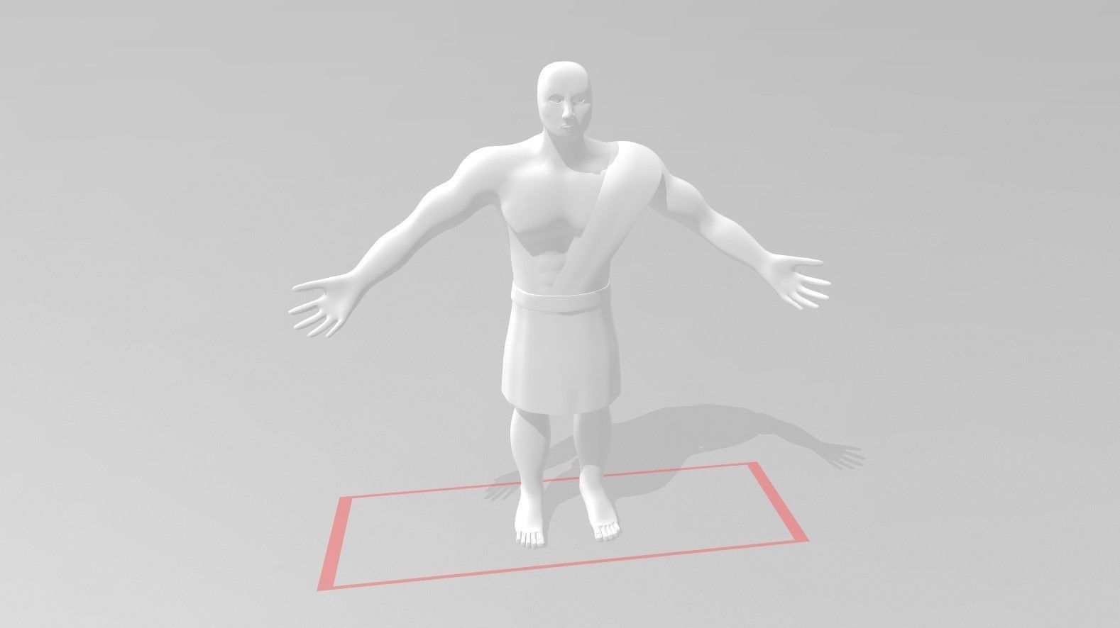3D model ZEUS 3D Model man holding ball VR / AR / low-poly | CGTrader