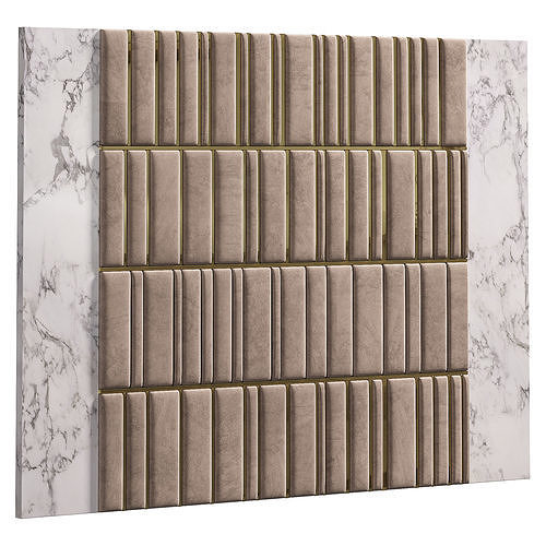 panel marble wall panels 3D model | CGTrader