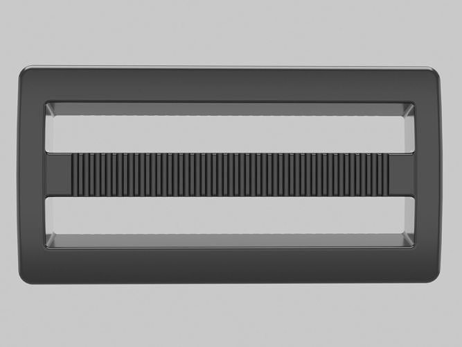 Strap Buckle 3D model | CGTrader