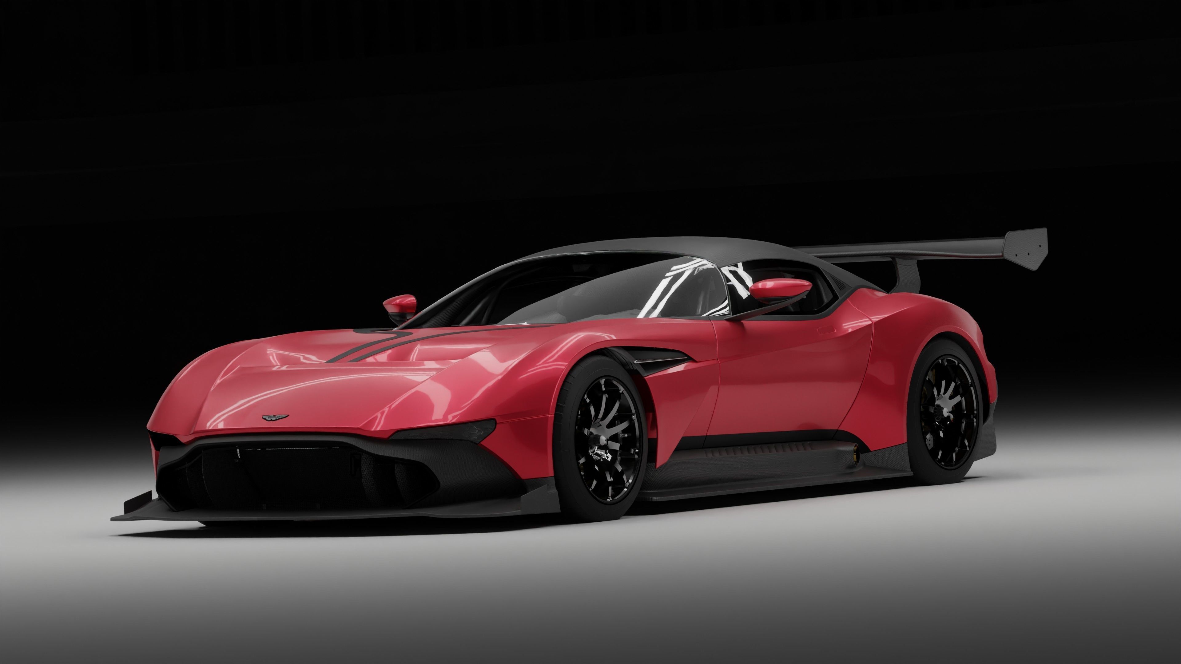 3D model aston martin vulcan car VR / AR / low-poly | CGTrader