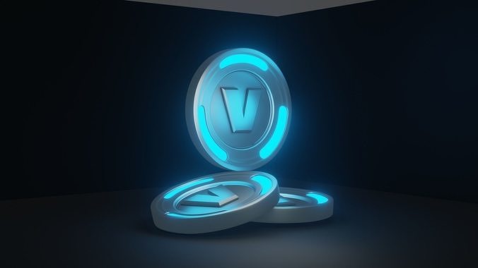 Fortnite Coin 3D model | CGTrader