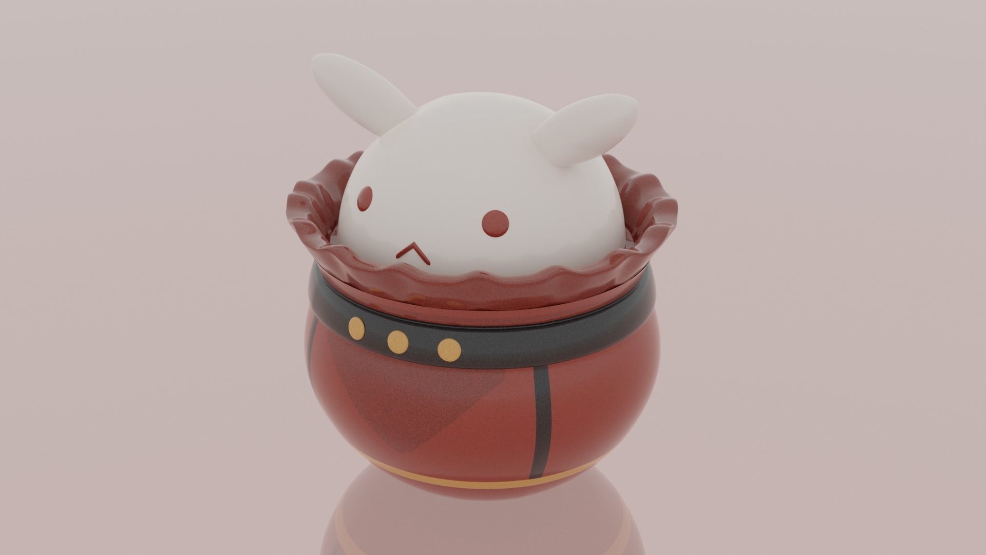 Klee Jumpy dumpy 3D model | CGTrader