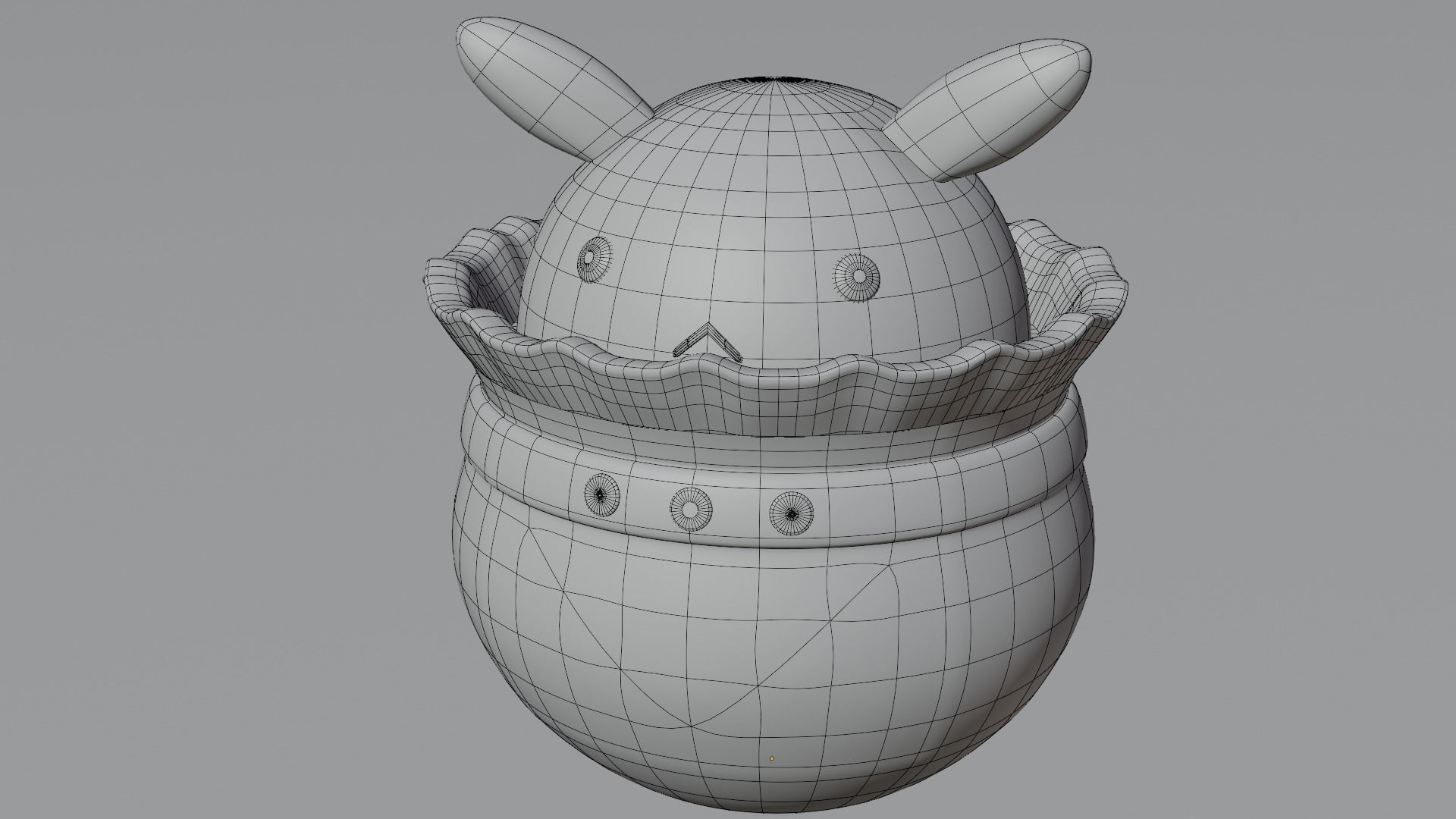Klee Jumpy dumpy 3D model | CGTrader