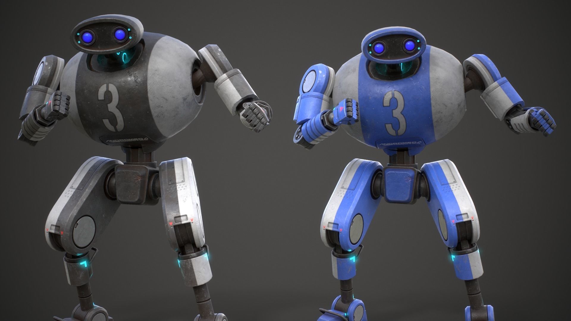 3D model Robot UE4 VR / AR / low-poly | CGTrader