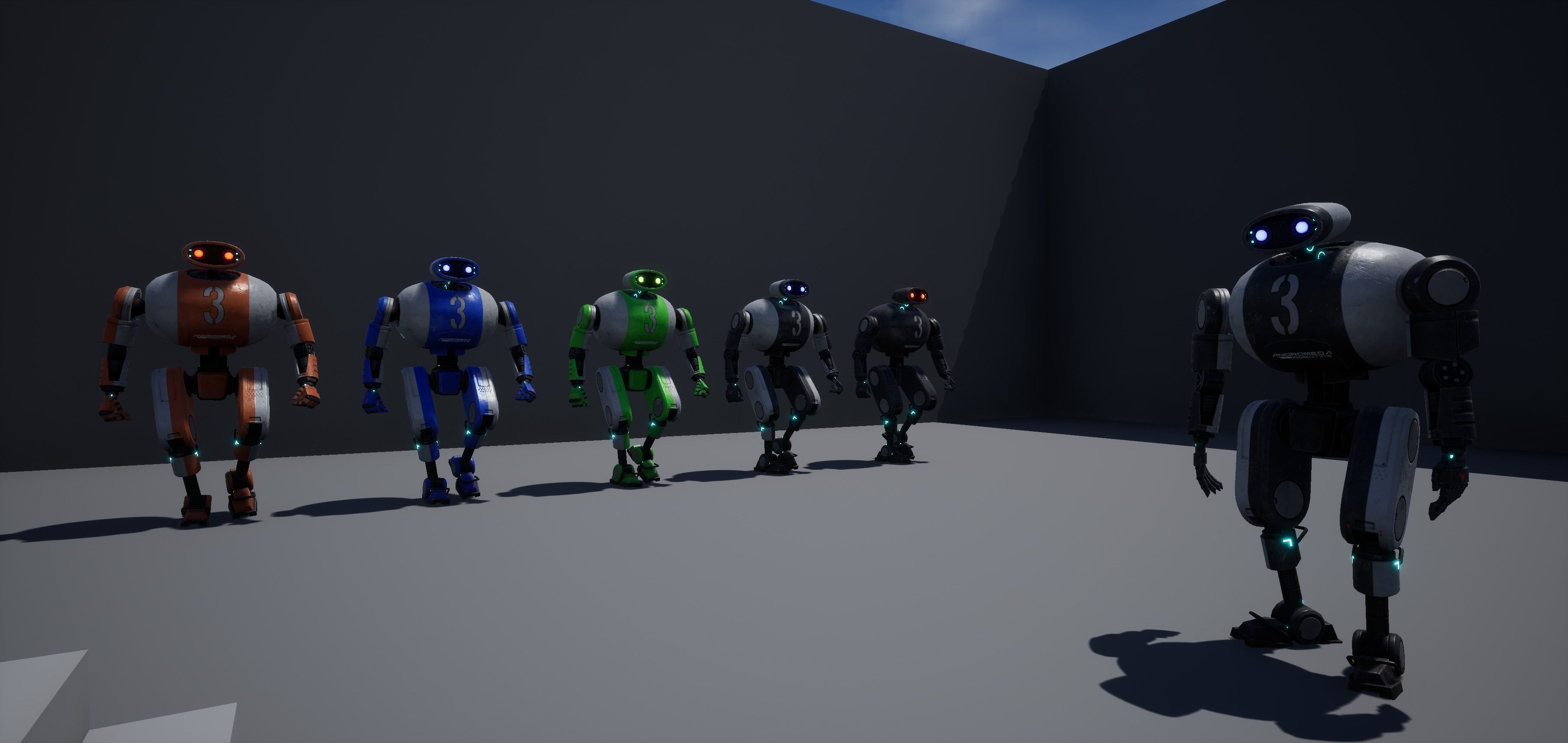 3D model Robot UE4 VR / AR / low-poly | CGTrader