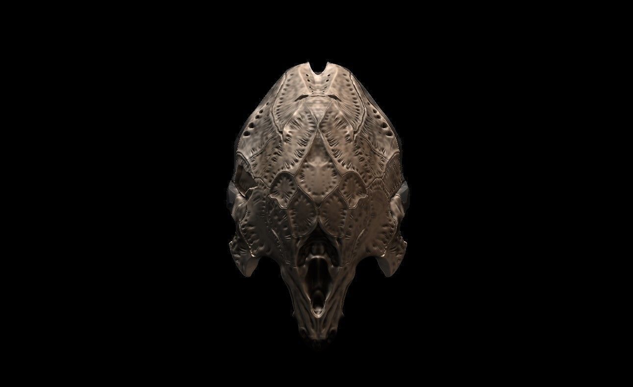 Feral Predator Mask 3D model 3D printable | CGTrader