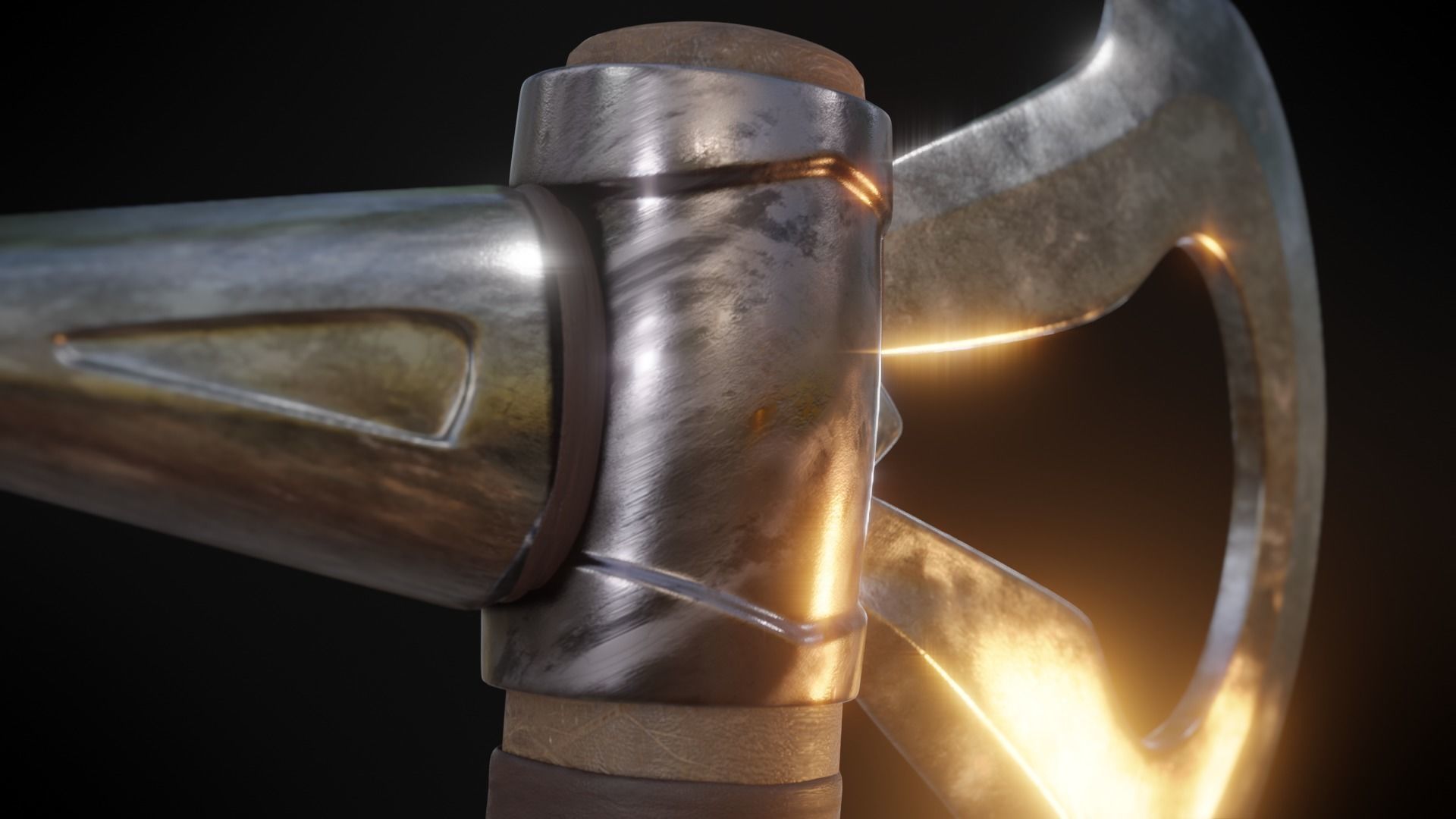 3D model Connor Tomahawk - Assassins Creed III VR / AR / low-poly ...