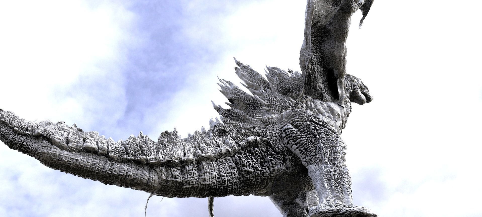 Drake God Lizard 2 3D model | CGTrader