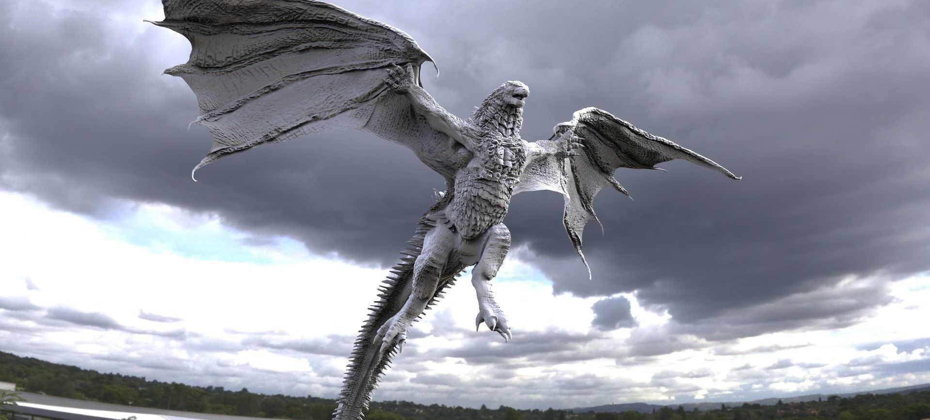 Drake God Lizard 2 3D model | CGTrader