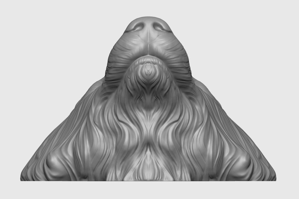 Wolf Doorhandle 2021 Head Woolf model to print Part 01 3D model 3D ...
