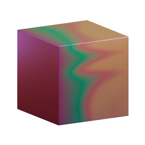 3D model Cube Geometric Shape VR / AR / low-poly | CGTrader