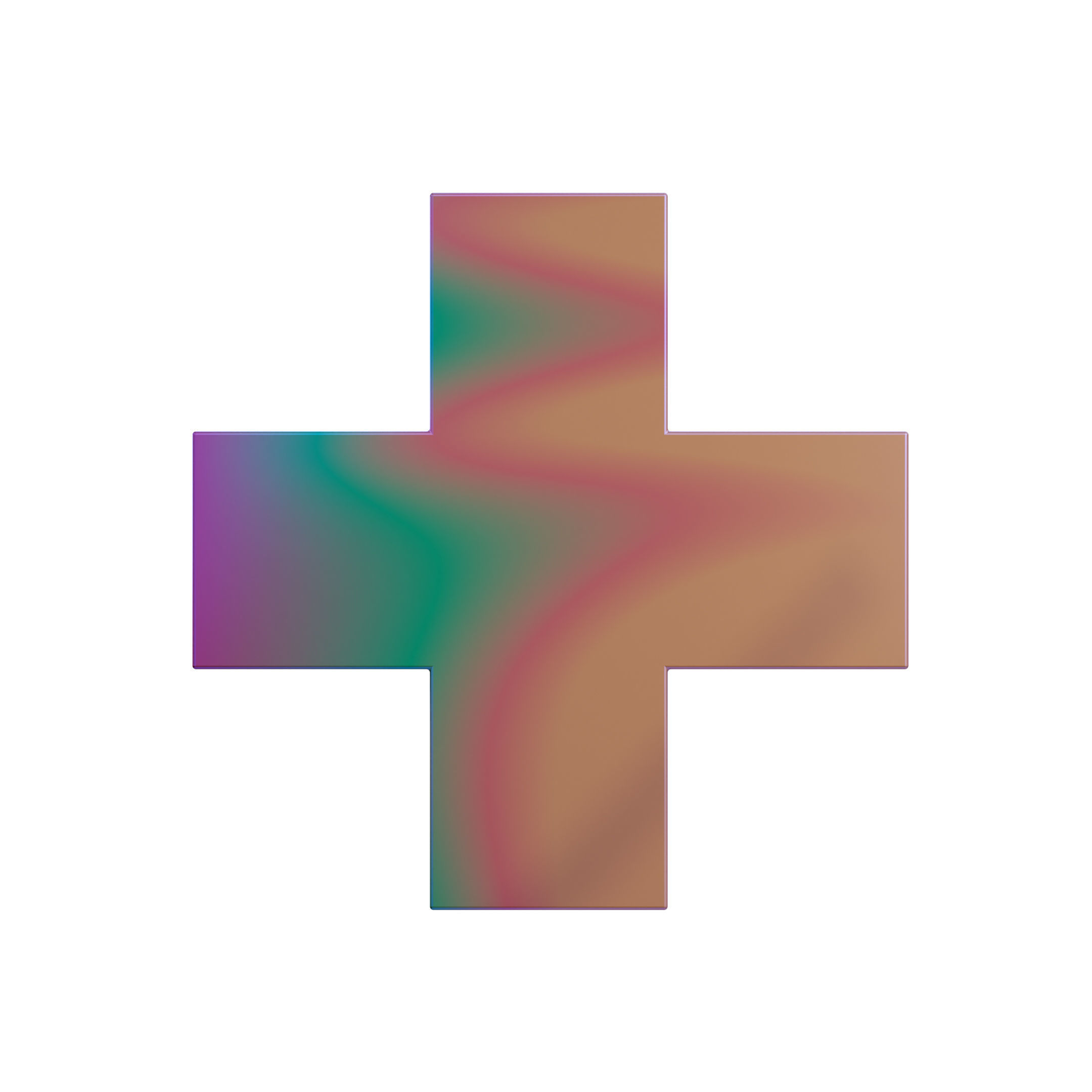 3D model Plus Geometric Shape VR / AR / low-poly | CGTrader