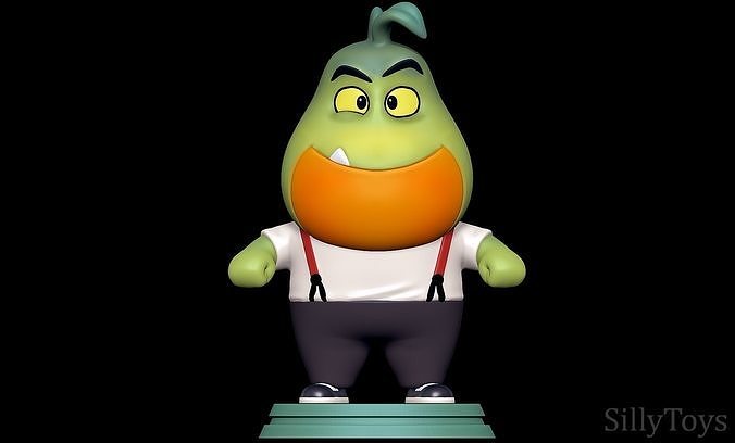 Mr Piranha - The Bad Guys 3D model 3D printable | CGTrader