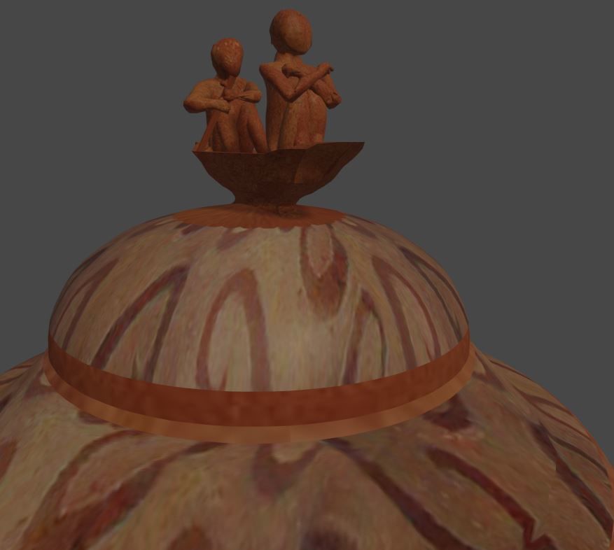 3D model Manunggul Jar - Filipino History Artifact VR / AR / low-poly ...