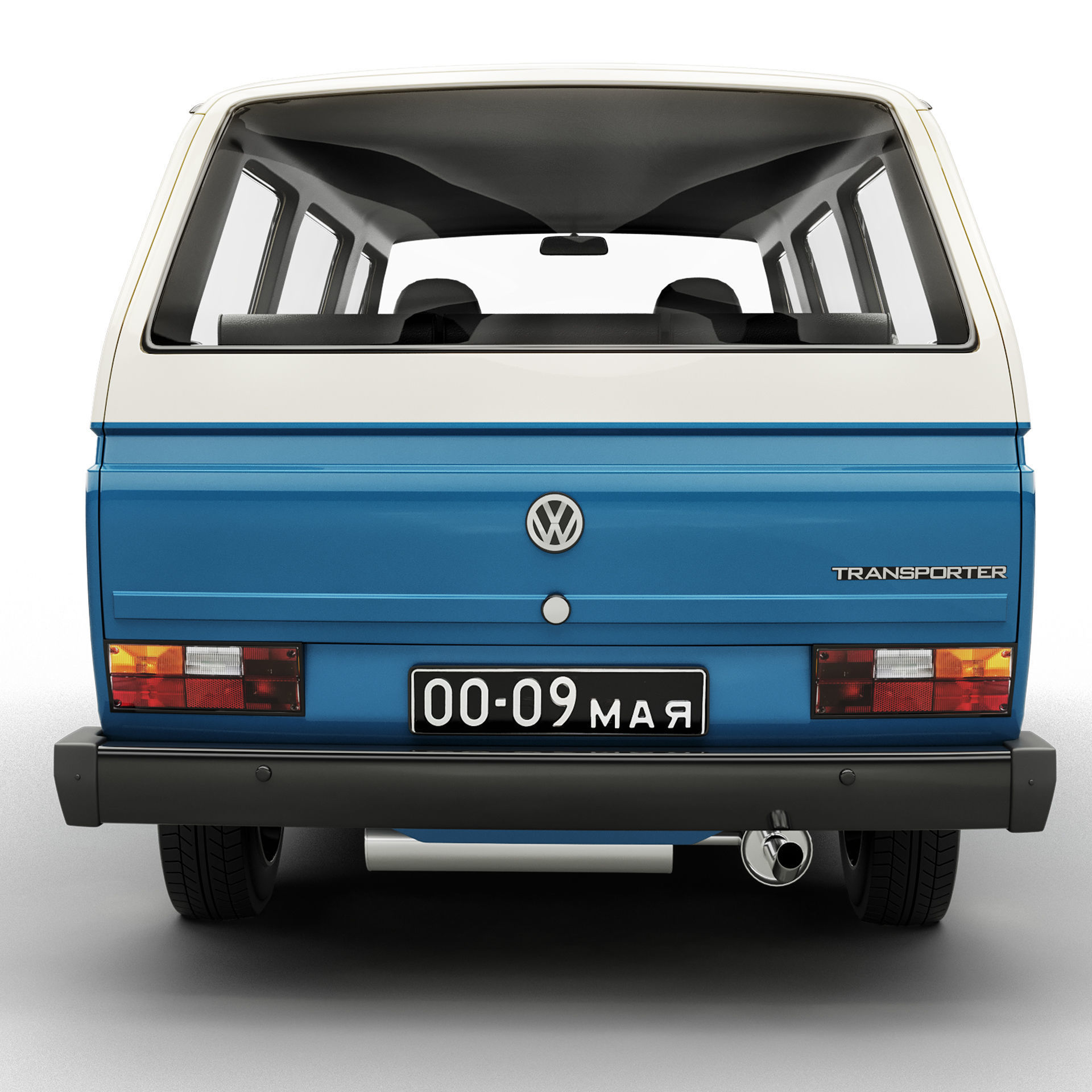 VW Transporter T3 3D model | CGTrader
