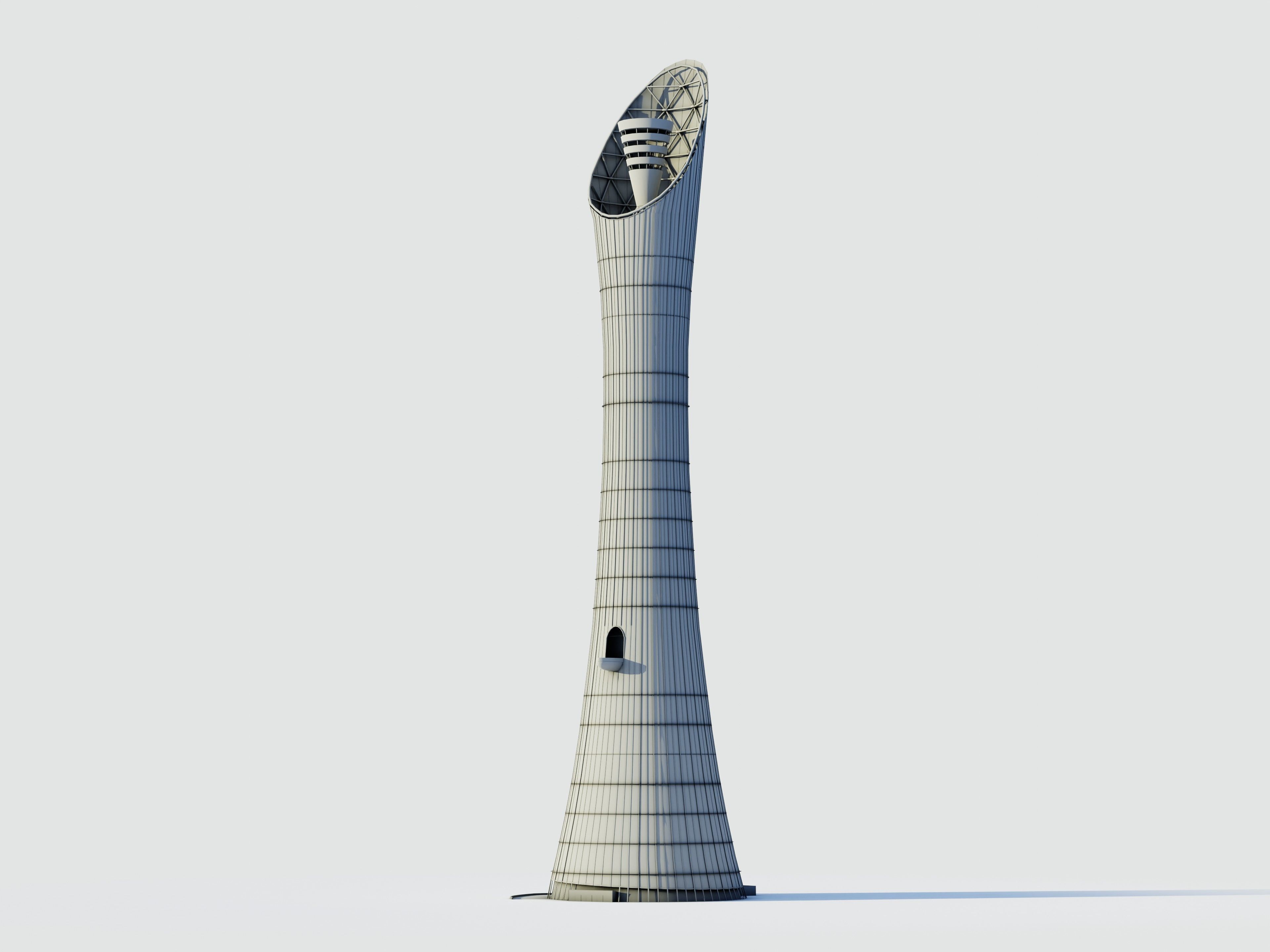 3D model Aspire tower Qatar doha VR / AR / low-poly | CGTrader