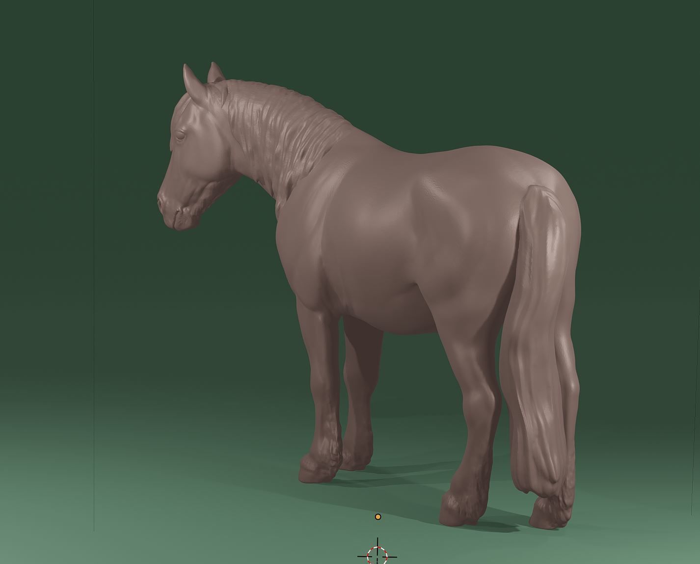 Pony Horse high poly for printing 3D model 3D printable | CGTrader