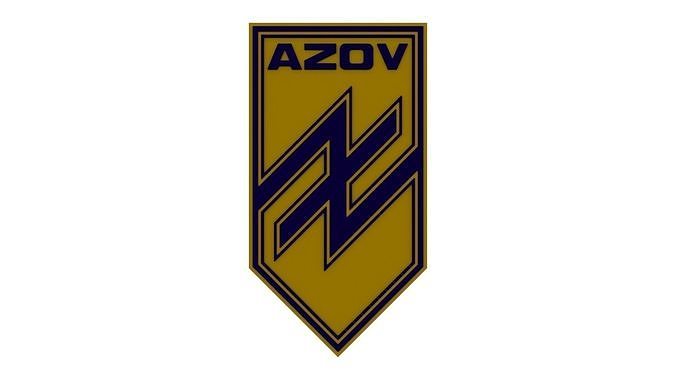 Emblem of the Azov Battalion 3D model 3D printable | CGTrader