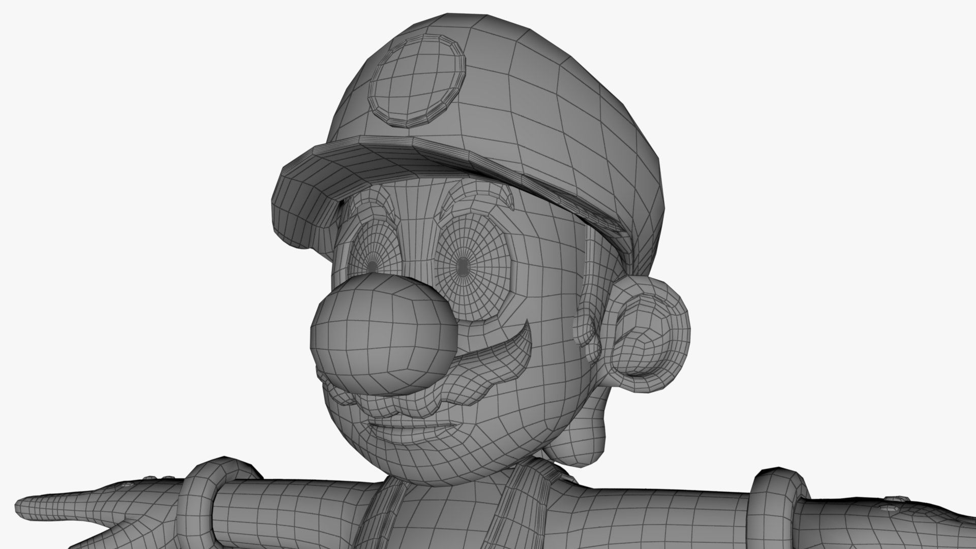 3D model Super Mario VR / AR / low-poly | CGTrader