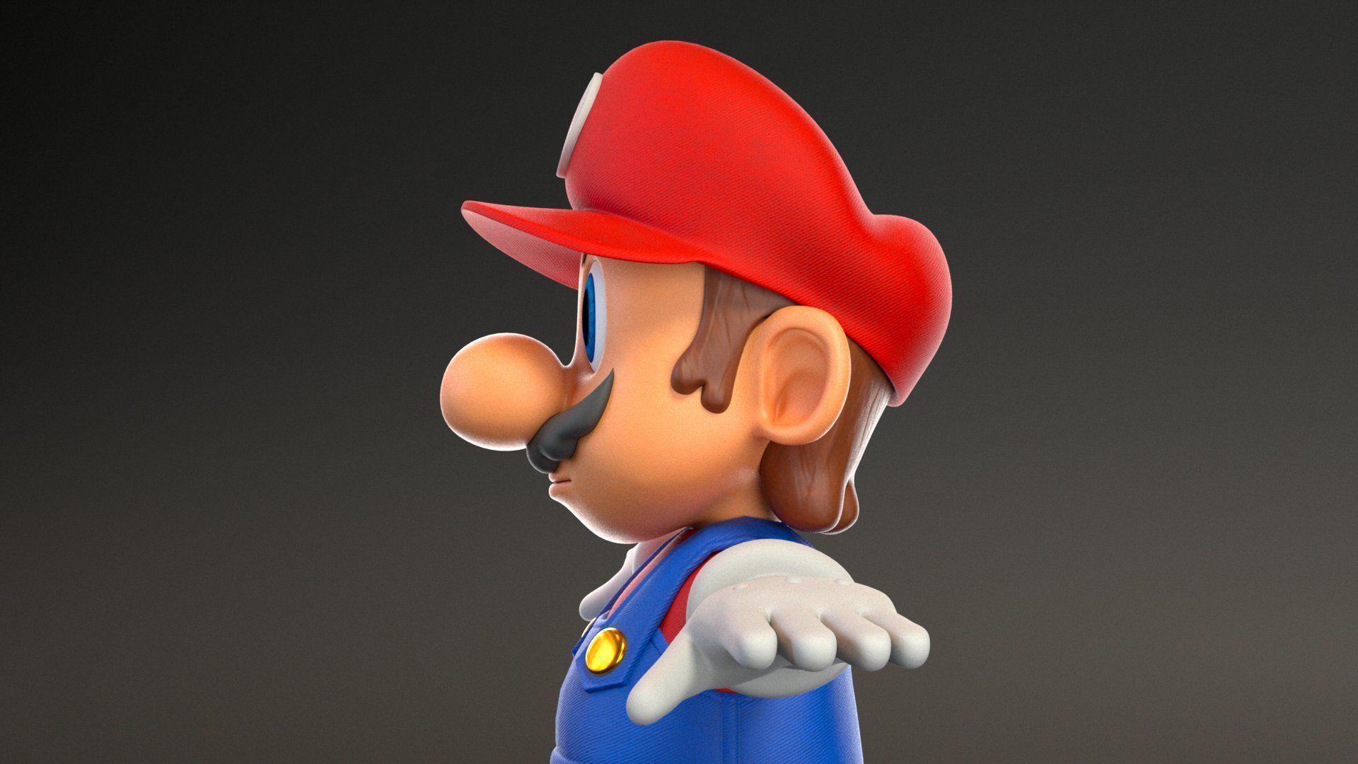 3D model Super Mario VR / AR / low-poly | CGTrader