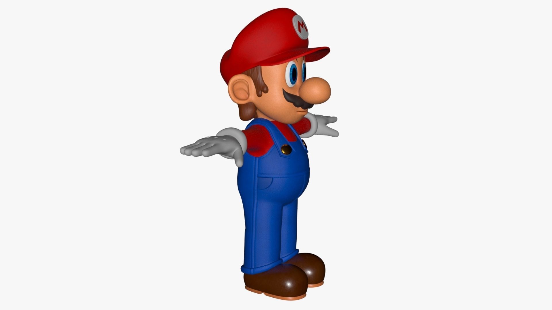 3D model Super Mario VR / AR / low-poly | CGTrader