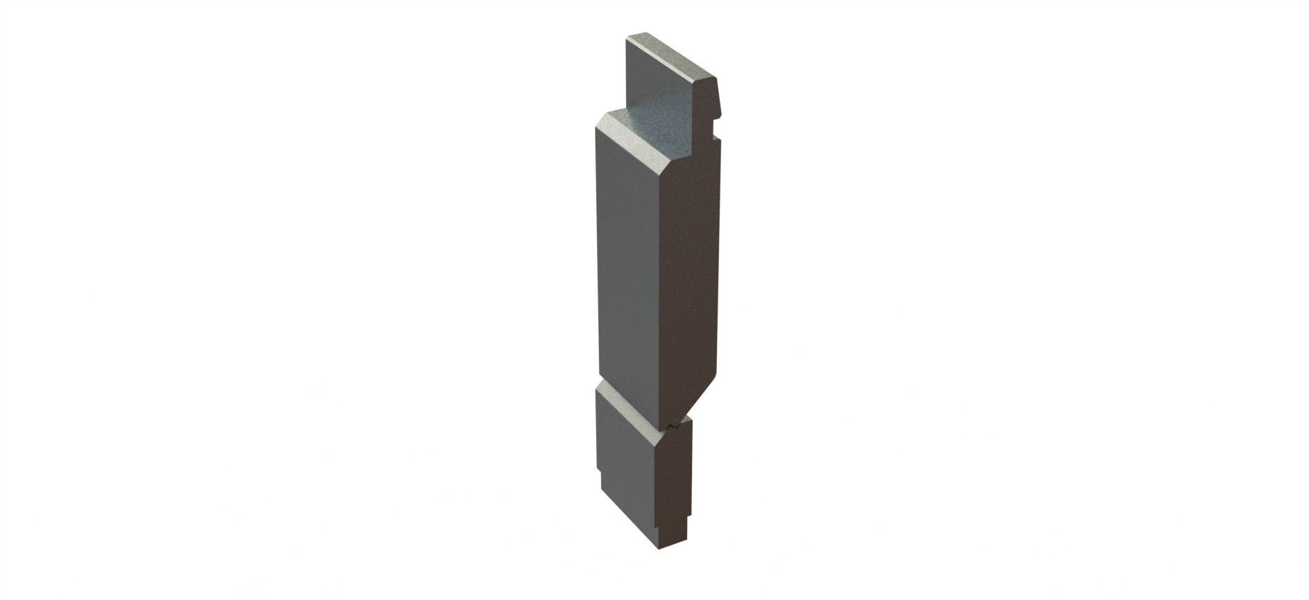 Bending press brake punch and die for Z-Bend 3D model | CGTrader