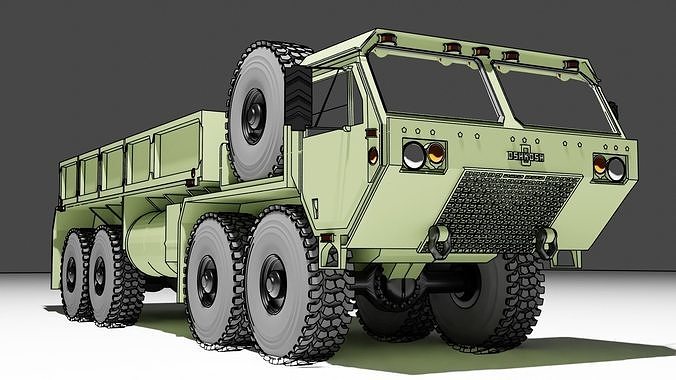 M997 Hemtt Oshkosh truck 3D model 3D printable | CGTrader
